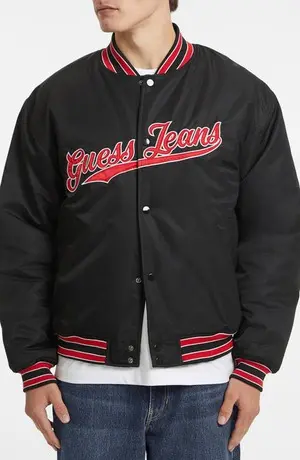 Guess Patch Bomber Jacket