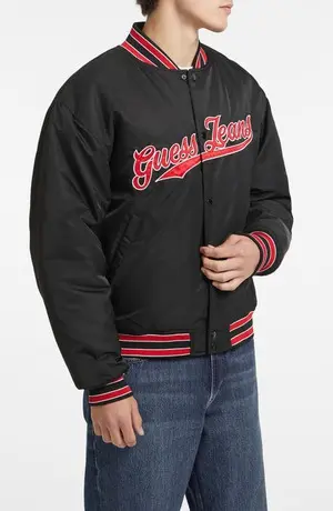 Guess Patch Bomber Jacket