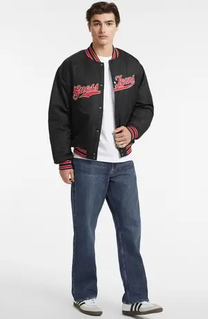 Guess Patch Bomber Jacket