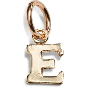 NASHELLE Initial Charm - Gold Fill - E