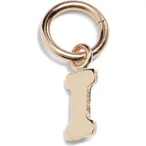 NASHELLE Nashelle Initial Charm Gold Fill - I