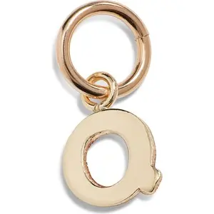 NASHELLE Initial Charm - Gold Fill - Q