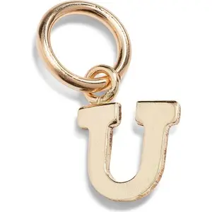 NASHELLE Initial Charm - Gold Fill - U