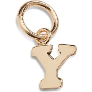 NASHELLE Initial Charm - Gold Fill - Y