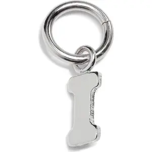 NASHELLE Nashelle Initial Charm Sterling Silver - I
