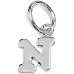 NASHELLE Nashelle Initial Charm Sterling Silver - N