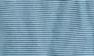 Billy Reid Pensacolo Stripe Polo - Steel Blue/ Carbon Blue