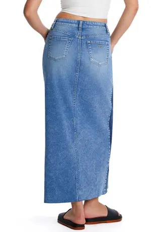 WASH LAB DENIM Split Maxi Skirt