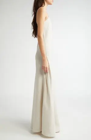 Eleventy Linen Blend Maxi Dress - Sand