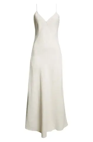 Eleventy Linen Blend Maxi Dress - Sand