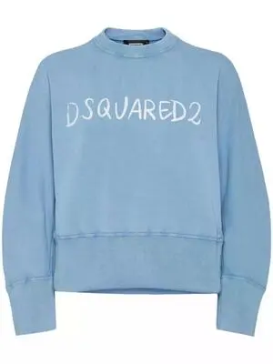 Dsquared2 Logo-print Sweatshirt - Blue