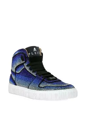Philipp Plein Suede High-top Sneakers