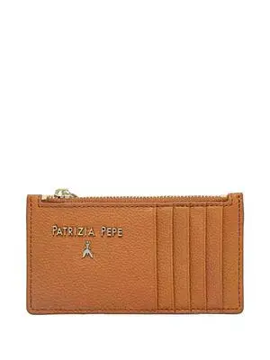 Patrizia Pepe Leather Wallet - Orange