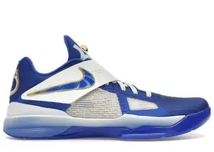 Nike Kd 4 Mvp Sneakers - Hyper Royal/summit White/metallic Gold