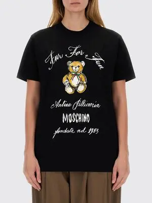 Moschino Embellished Logo T-shirt