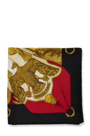 Hermès Multicolor 'soleil De Soie' Silk Scarf 90