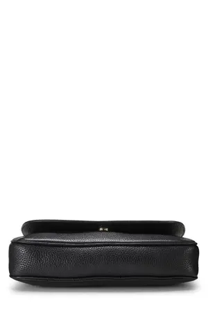 Gucci Grained Leather Soho Crossbody - Black