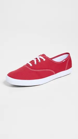 KEDS Champion Canvas Sneakers - Red