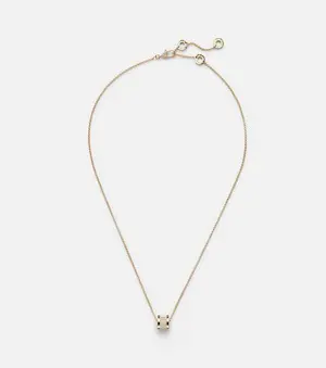 BVLGARI B.zero1 18kt Pendant Necklace With Diamonds - Gold