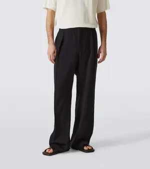 Plan C High-rise Wide-leg Pants