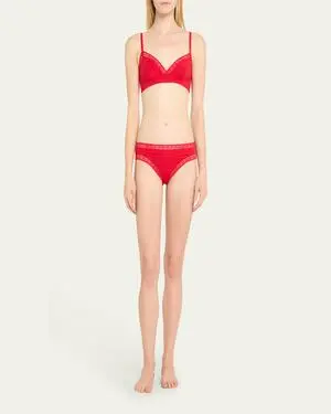 ERES Rituel Lace & Jersey Triangle Bralette