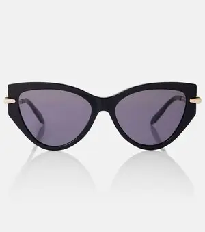 BVLGARI Serpenti Viper Cat-eye Sunglasses - Black
