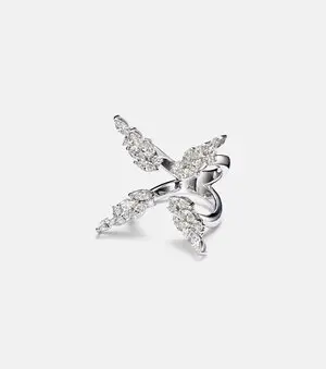 Yeprem 18kt White Gold Diamond Ring - Silver