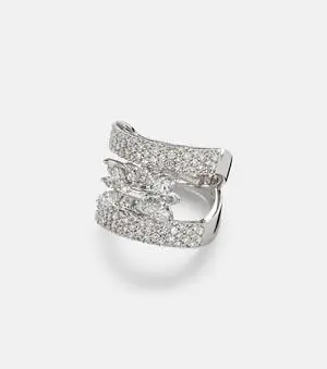 Yeprem 18kt White Gold Diamond Ring - Silver