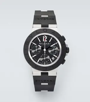 BVLGARI Aluminium 41mm Automatic Watch - Black
