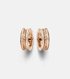 BVLGARI B.zero1 18kt Rose Diamond Earrings