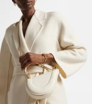BVLGARI Serpenti Cuore 1968 Top-handle Bag - White