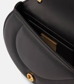 BVLGARI Serpenti Cuore 1968 Leather Top-handle Bag