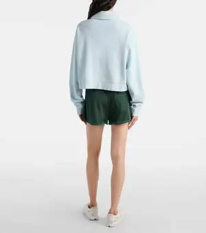 Tory Burch Cotton Terry Polo Sweater