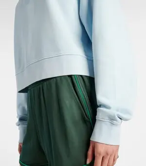 Tory Burch Cotton Terry Polo Sweater