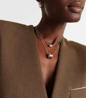 BVLGARI B.zero1 Diamond Pendant Necklace