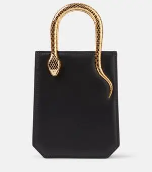 Bvlgari Gold Tone Totes