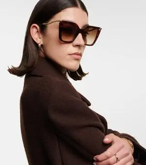 BVLGARI Serpenti Viper Square Sunglasses