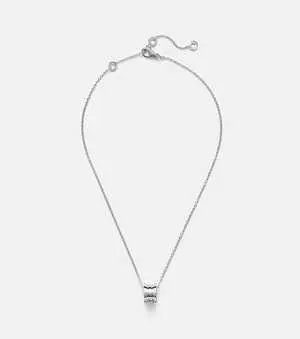 BVLGARI B.zero1 18kt White Gold Pendant Necklace - Silver