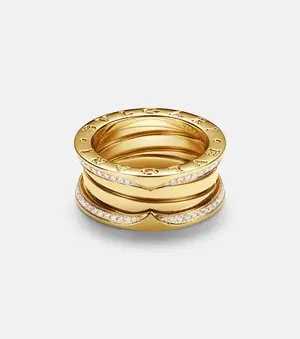 BVLGARI B.zero1 18kt Yellow Ring With Diamonds