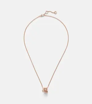 BVLGARI Serpenti Viper Rose Necklace With Diamonds - Gold