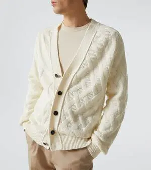 Zegna Ribbed-knit Cotton Cardigan