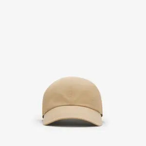 Burberry Gabardine Baseball Cap - Flax/sand