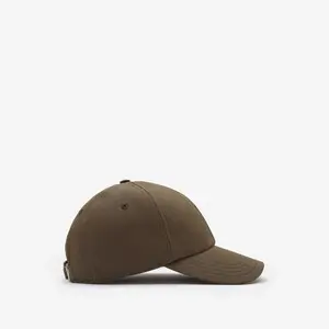 Burberry Gabardine Baseball Cap - Green Green