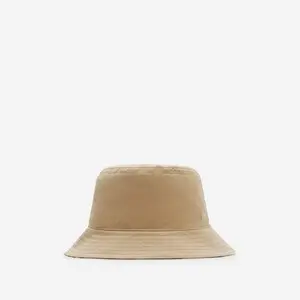 Burberry Reversible Gabardine Bucket Hat - Beige Beige/sand Beige