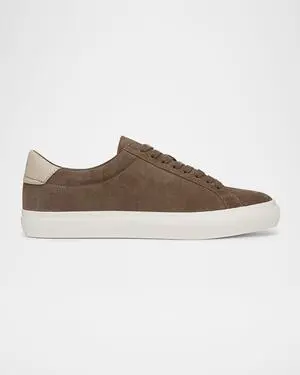 Vince Vince Fulton Low-Top Suede Sneakers Flint