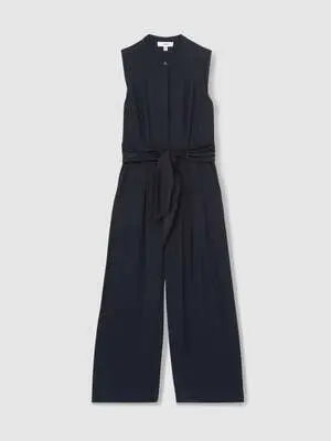 REISS Raven Wide-leg Jumpsuit