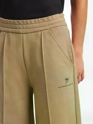 GIUSEPPE ZANOTTI Cotton Trousers - Brown