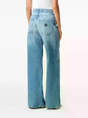 Philipp Plein Wide-leg Jeans