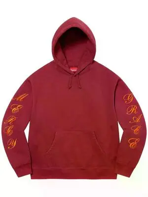 Supreme Patches Spiral Hoodie