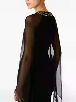 Jenny Packham Charma Maxi Dress - Black